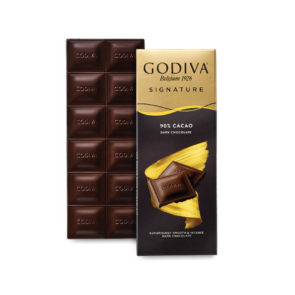 90% Cocoa Dark Chocolate Tablet - 90g |godiva EU